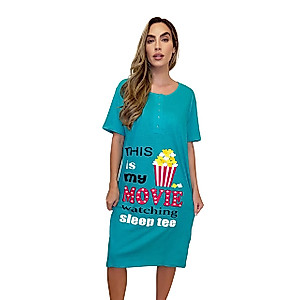 Just Love Short Sleeve Nightgown Sleep Dress for Women Sleepwear 4361-484-3X