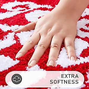 LUXAPE Self Love Club Rug - Tufted Hypebeast Rug - Handmade & Premium - 25in (65cm) - Bedroom Bathroom Kids Nursery Home Office - Girls Don't Cry Rug - Hypebeast Room Decor - Luxape Rug