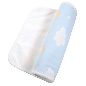 EXCEART 3pcs Gauze Pad Potty Training Pad Reusable Pee Pads Incontinence Bed Pads Mattress Protective Pad Waterproof Bed Pad Baby Changing Pad Elder Fiber Absorb Water Protector