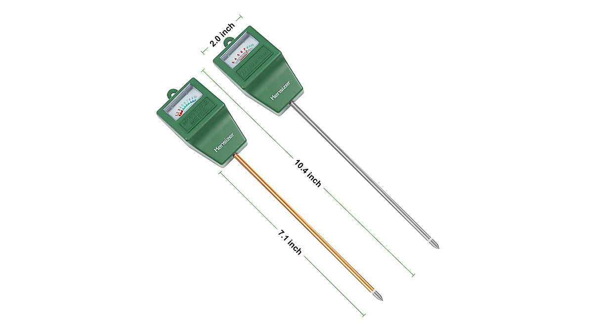 Kensizer Soil Tester - Accurate pH and Moisture Readings
