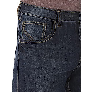 Wrangler mens 20x No. 42 Vintage Boot Cut jeans, River Denim, 34W x 36L US