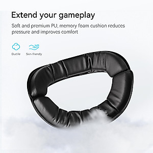 KIWI design Comfort Battery Head Strap 6400mAh Compatible with Quest 2 Accessories, Battery Pack Elite Strap Replacement for Enhanced Support