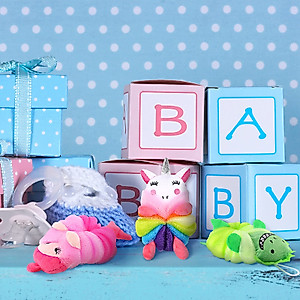 4 Pieces Animal Bath Loofahs Kids Body Loofahs Cartoon Shower Loofahs Cute Bath Sponges Pouf Body Scrubbers Mesh Loofah Sponges for Children Shower Baby Washing Exfoliating, 4 Styles (Vivid Style)