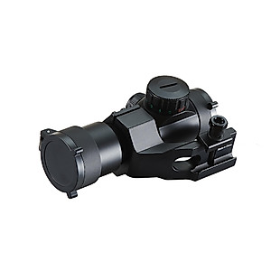 Lancer Tactical Airsoft Tactical Gun Sight Red Green Dot Scope Reflex Sight for 20mm Cantilever Mount