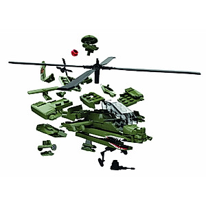 Airfix Quickbuild Boeing Apache Airplane Model Kit, Multi