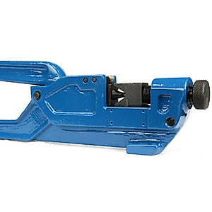 TEMCo Lug Crimper Tool TH0012-8 AWG - 0000 AWG(4/0) DIELESS Indent Electrical Battery Terminal Cable Wire 5 YEAR WARRANTY