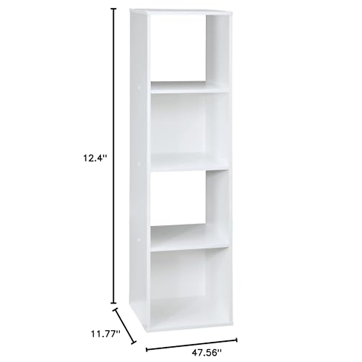 Closetmaid 4 Cube Stackable Storage, White