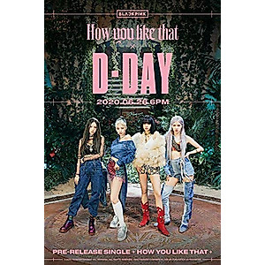 BlackPink 'How You Like That' Special Edition CD+1p Folded Poster On Pack+132p PhotoBook+1p Post+1p Polaroid+Message PhotoCard SET+Tracking Kpop Sealed
