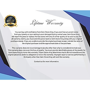 Gem Stone King 2-Tone 925 Sterling Silver and 10K Yellow Gold Black Onyx and White Lab Grown Diamond Tennis Bracelet For Women (1.47 Cttw, Gemstone Birthstone, 7 Inch with 1 Inch Extender)