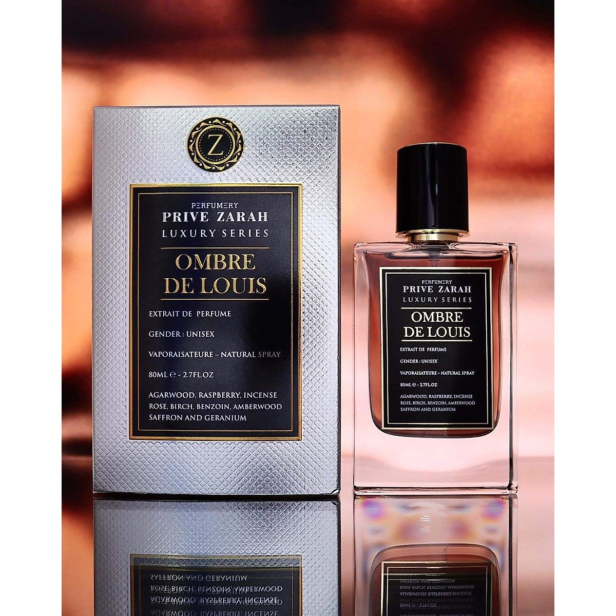 Ombre De Louis Privezarah EDP Unisex Spray Fragrance Long-Lasting Perfume PARIS CORNER PERFUMES