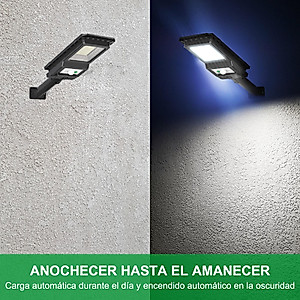 Engrepo Solar Lights Outdoor, 1000LM 156 LEDs Solar Powered Motion Sensor Light, Security Waterproof Solar Flood Light for Yard, Fence, Garden, Patio, Front Door, Shed, Deck, Path. 2 Pack