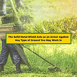 Universal String Trimmer Head Replacement - Easy Line Quick-Load Bump Feed Weed Eater Head Replaces Echo Speed Feed 400 Stihl Ryobi Shindaiwa and More Durable Metal Head Design STRAIGHT SHAFT ONLY