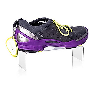 Product Carrier as a Decorative Bridge, Shoe Stand Made of Original Plexiglas (20.0 x 7.0 x 5.0 cm) Presentation Display, Sales Stand