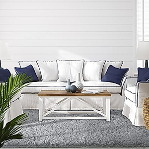 TWINNIS Super Soft Shaggy Rugs Fluffy Carpets, 8x10 Feet, Indoor Modern Plush Area for Living Room Bedroom Kids Nursery Home Decor, Upgrade Anti-Skid Durable Rectangular Fuzzy Rug, Grey