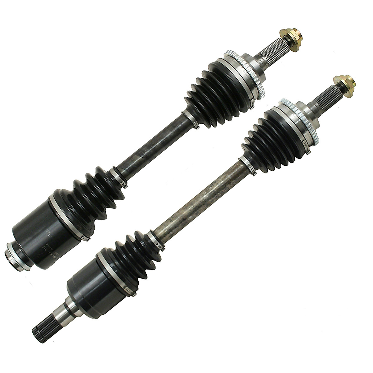DTA DT1848920521 front Left Right Pair - 2 New Premium CV Axles Compatible with 2006-2009 Ford Fusion 2.3L, Milan 2.3L; 2003-2008 Mazda 6 2.3L Only, Excludes Mazdaspeed Model