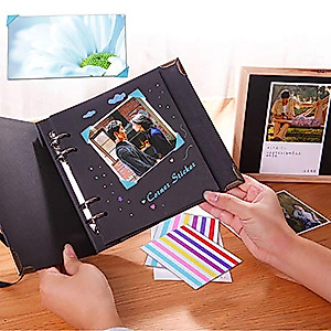 Leebotree Instant Camera Accessories Compatible with Fujifilm Instax Mini 11 Instant Film Camera Include Case/Album/Wall Hang Frames/Film Frames/Border Stickers/Corner Stickers (Lilac Purple)