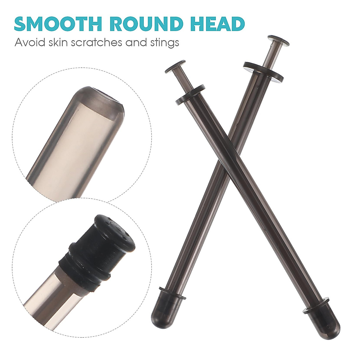 ARTIBETTER Disposable Lubricant Tube Applicator with -Proof Rounded Cap for Women, Men & Couples Easy Use Plastic Cream and Gel 20 Pack