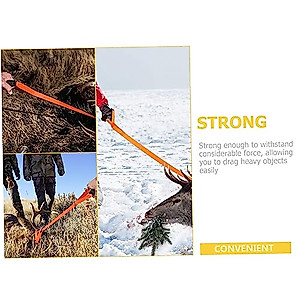 NOLITOY 2pcs Deer Rope Antler Belt Portable Strap Gifts for Men Drag Rope Accessories for Men Outdoor Gear Outdoor Accessories Deer Drag Outdoor Supply Nylon Gourd