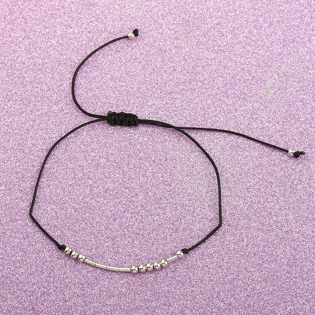 Lywjyb Birdgot Morse Code Bracelet Sober Gift Sobriety Jewelry Sobriety Gift for Women Men (sober silver morse)