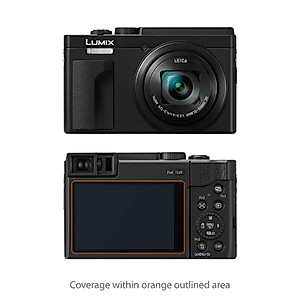 BoxWave Screen Protector Compatible with Panasonic Lumix DC-ZS80 - ClearTouch Anti-Glare (2-Pack), Anti-Fingerprint Matte Film Skin