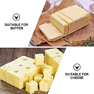 BESTonZON Cooking Cutter Wire Leveler Handheld Egg Butter Slicers for and Pastry Lyre Cutting Gadgets Slicer Home Multifunctional Supplies Tools Soft Cake Cheese Kitchen Spatula Dessert