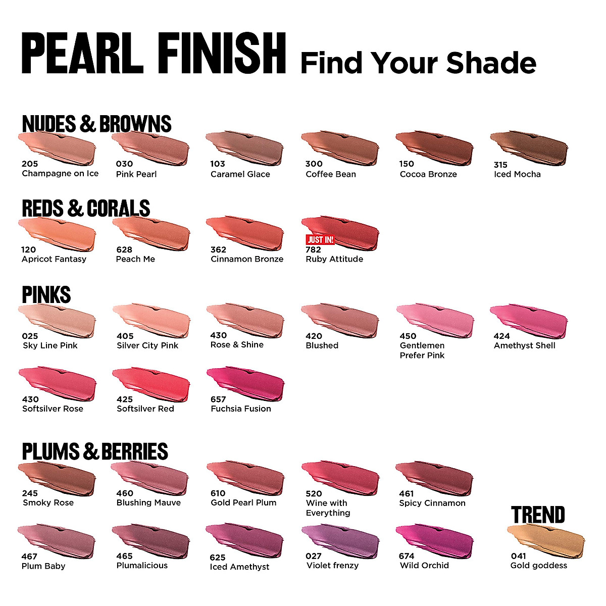 Revlon Super Lustrous Lipstick, Creamy Formula For Soft, Fuller-Looking Lips, Moisturized Feel, Ruby Attitude, 0.15 oz