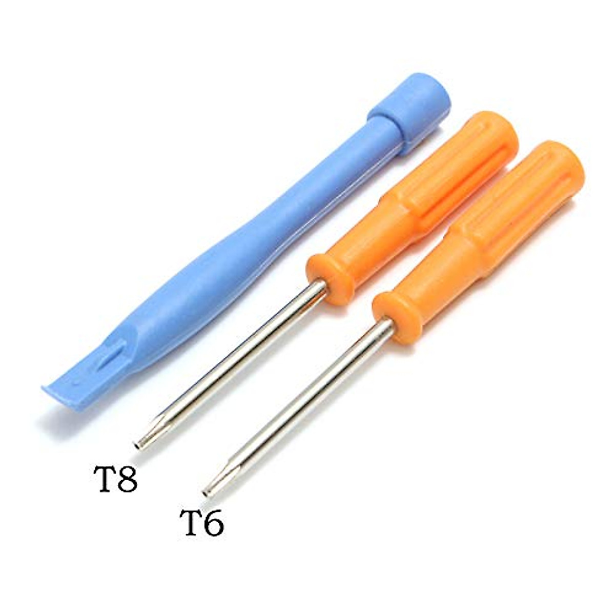 Full Set Bumper Trigger Buttons Guide Dpad RT LT RB LB ABXY ON Off Button Kit for Xbox One Slim Xbox One S Controller Replacement + T8 T6 Screwdrivers Set (Chrome Purple)