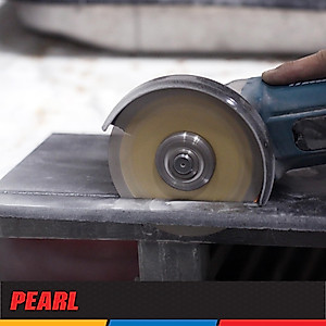 PEARL ABRASIVE CO. P5 Thin Mesh Turbo Blade 4" 5/8"-20mm-7/8 Arbor