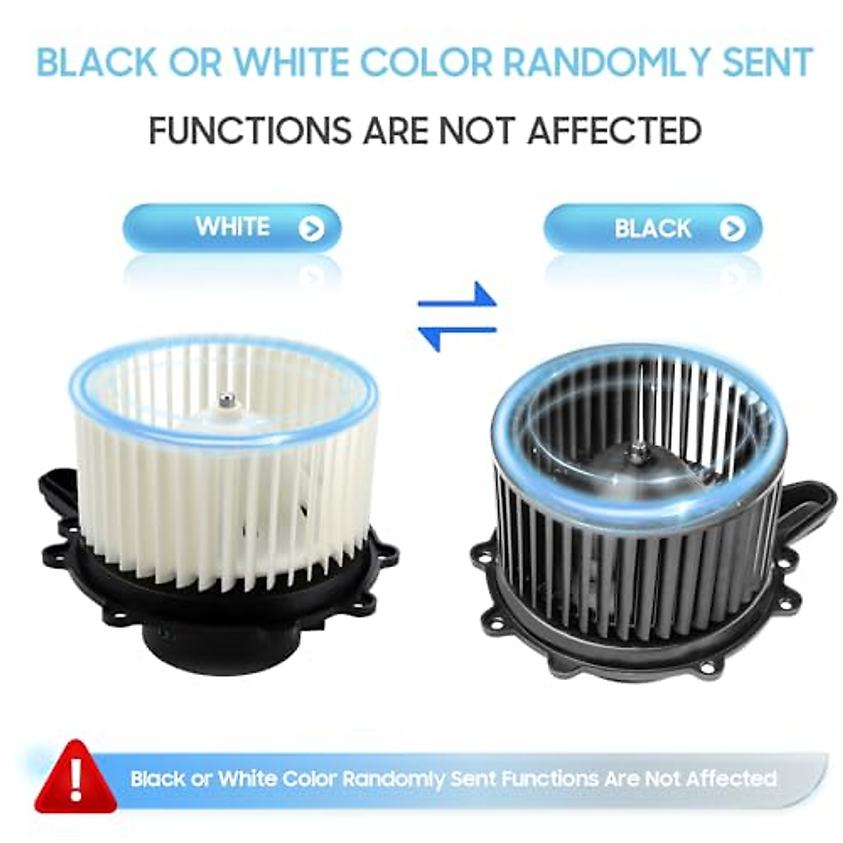 AC Heater Blower Motor w/Fan XL7Z 19805 EA for 1997-2003 Ford F-150/1998-2002 Lincoln Navigator/1997-2002 Ford Expedition/2004 Ford F-150 Heritage YL7Z-18504-AA