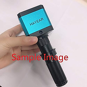2X Auxiliary Objective Barlow Lens Double Magnification for 100X/120X/150X Zoom Monocular Zoom C-Mount Adapter