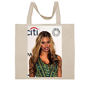 FC Carino Laverne Cox - A Nice Graphic Cotton Canvas Tote Bag FCA #FCAG739658
