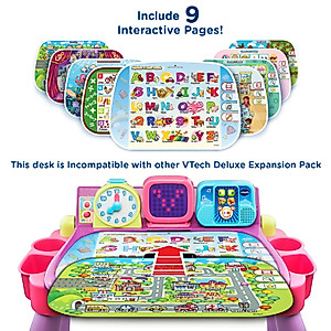 VTech Touch & Learn Activity Desk (Frustration Free Packaging), Purple