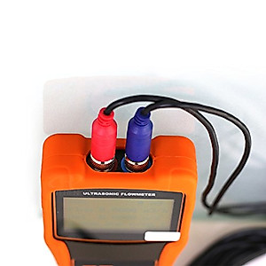 TR-DTI-100H-HS + HM DTI Velocity Meter Digital Transit-Time Ultrasonic Flow Meter for Milk DN15 ~ DN300mm Pipe Size with HS HM Transducer -40~90 C Bracket Sensor Water Flowmeter