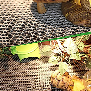 Reptile Carpet, 3 in 1 Lizard Cage Mat Snake Bedding Multi-Functional Reptiles Pets Mat Waterproof Moisturizing Pad Carpet for Bearded Dragon Turtles IguanaTortoises