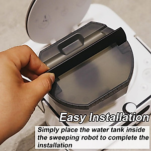 Garbage fighter Replacement Water Tank Box Compatible with IROBOT Braava Jet M6 (6110) (6012) (6112) (6113) Ultimate Robot Mopping Water Tank Accessories