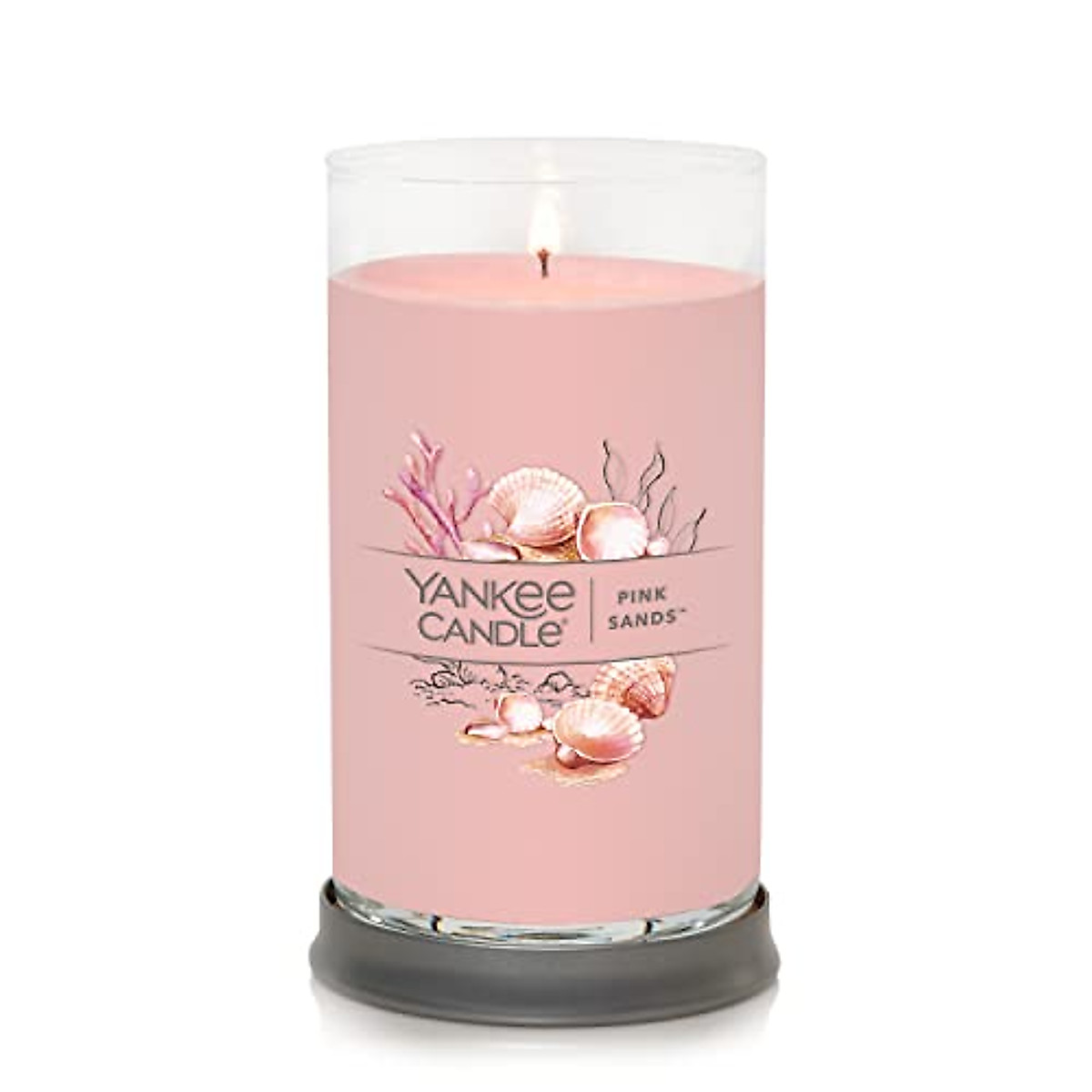 Yankee Candle Pink Sands™ Signature Medium Pillar Candle, 14.25oz