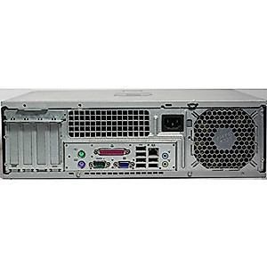 HP Computer Desktop Core 2 Duo 1.8GHz, Windows 7 Professional, DVD Drive, New 1GB RAM, 80GB Hard Drive, New Keyboard Mouse-(Certified Reconditioned)