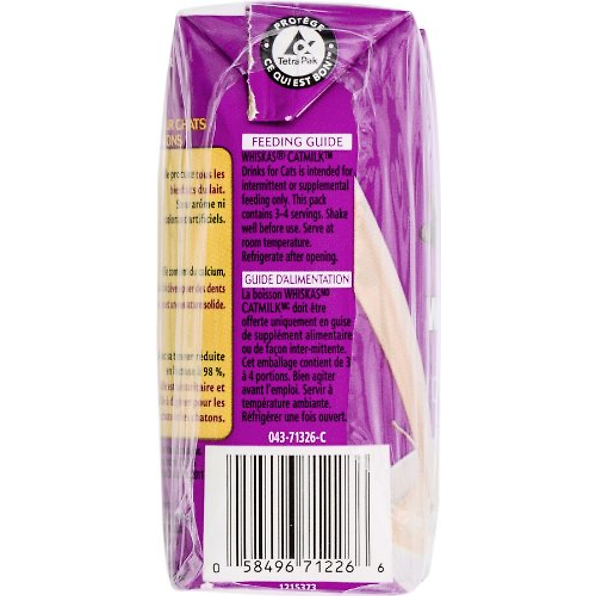 Whiskas Catmilk for Cats and Kittens - 6.75 fl oz. - 3ct