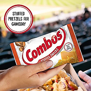 COMBOS Cheddar Cheese Pretzel Baked Snacks 1.8 Ounce (Pack of 18)