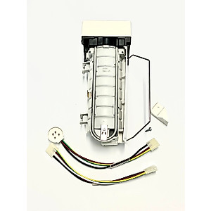Edgewater Parts 626662 Refrigerator Ice Maker Kit Compatible with Whirlpool Large Cresent Style Cubes