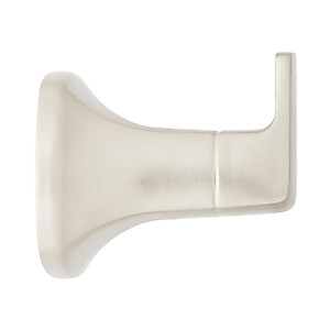 Signature Hardware 953990 Sefina Single Robe Hook - Brushed Nickel