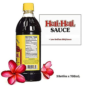 World Market Hawaii's Famous Huli-Huli Sauce - Hawaiian BBQ Sauce - Meat Rub BBQ Marinade Sauce and Steak Seasoning - 24 Ounce - 1 Pack