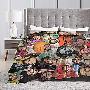 Matthew-Gray-Gubler Fleece Blanket Throw Lightweight Super Soft Cozy Luxury Bed Blanket Microfiber80 X60