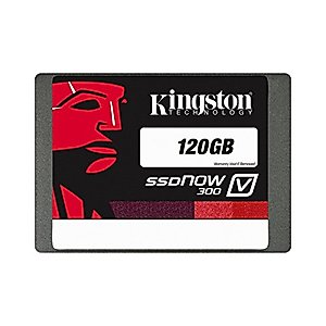 Kingston Digital 120GB SSDNow V300 SATA 3 2.5 (7mm height) Solid State Drive (SV300S37A/120G)