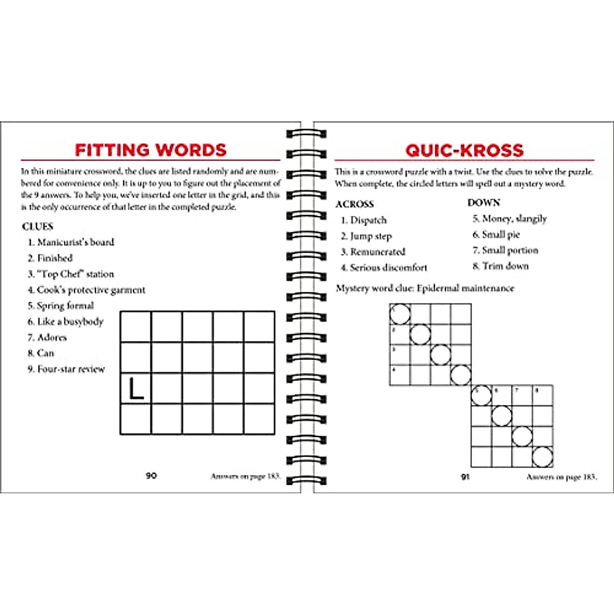 Brain Games - 10 Minute: Large Print Crossword Puzzles (Volume 1)