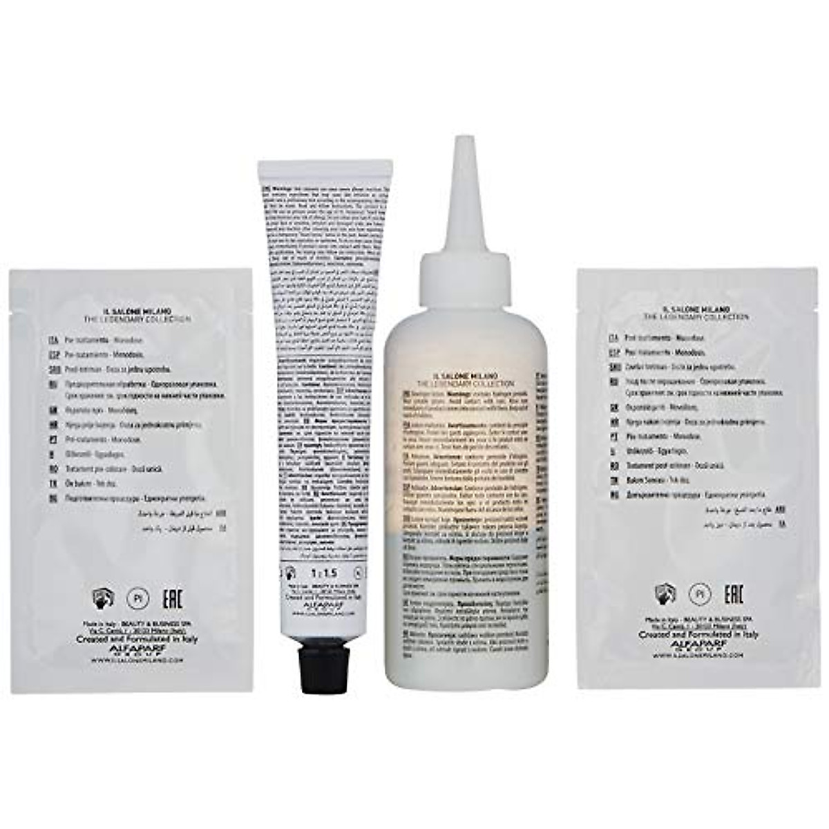 Il Salone Milano Permanent Hair Color Cream - 12.01 Iced Platinum Hair Dye - Professional Salon - Premium Quality - 100% Gray Coverage - Paraben Free - Ethyl Alcohol Free - Moisturizing Oils