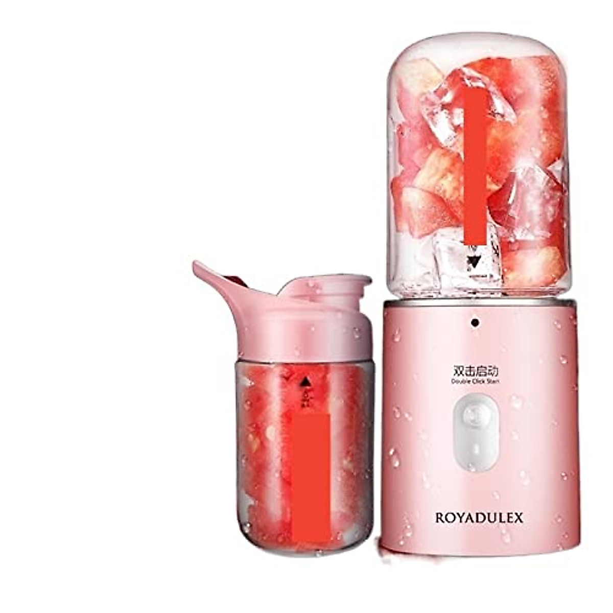 TANACC Portable Juice Blender Ice Crushing Juicer Student Dormitory Household Small Portable Juicer Cup Electric Stirring Milkshake Blender
