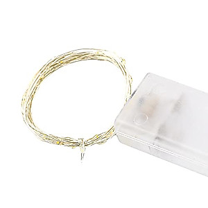 curfair Fairy Light Long Service Life LED Light Garland Festive Bright Faddish Battery Operated Red 1