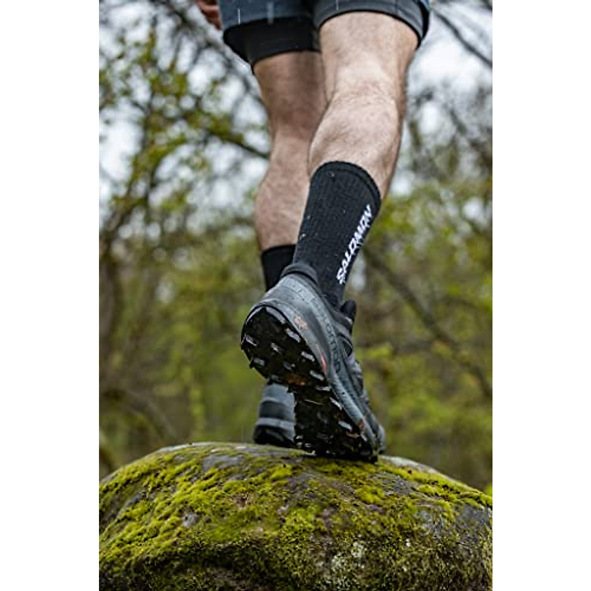 Salomon Speedcross 5 Gore-tex Trail Running Shoes for Men, Black/Black/Phantom, 10