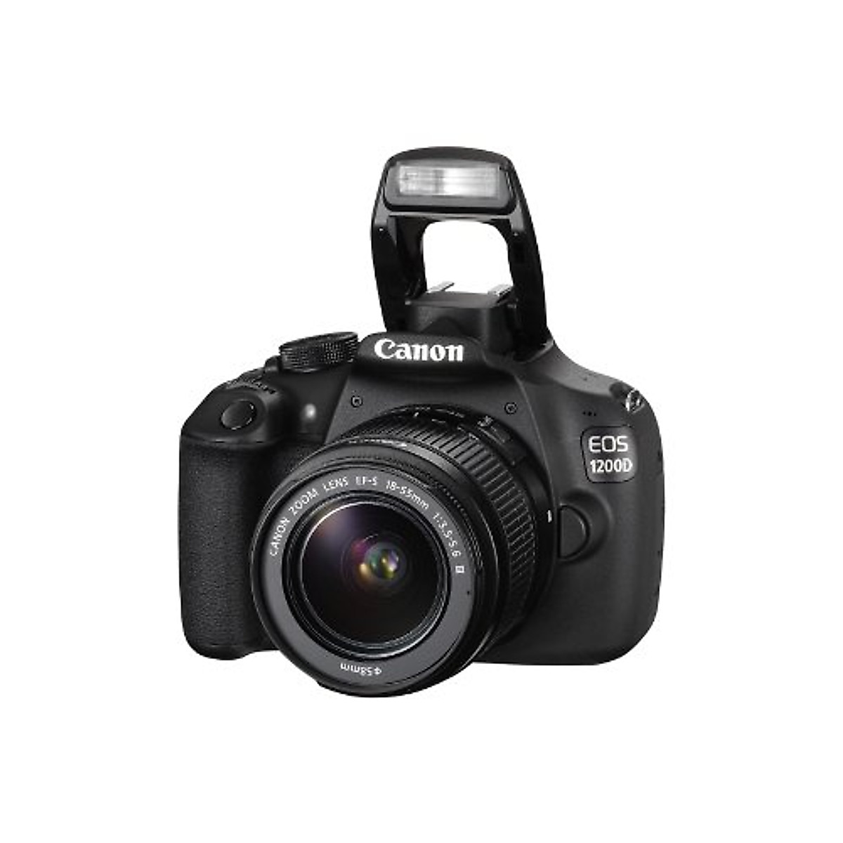 Canon EOS 1200D Digital SLR Camera with EF-S 18-55mm f/3.5-5.6 III Lens - International Version (No Warranty)